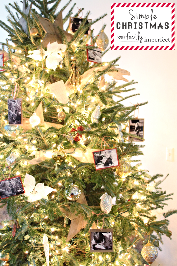our perfectly imperfect Christmas tree & my mom - Perfectly Imperfect™ Blog